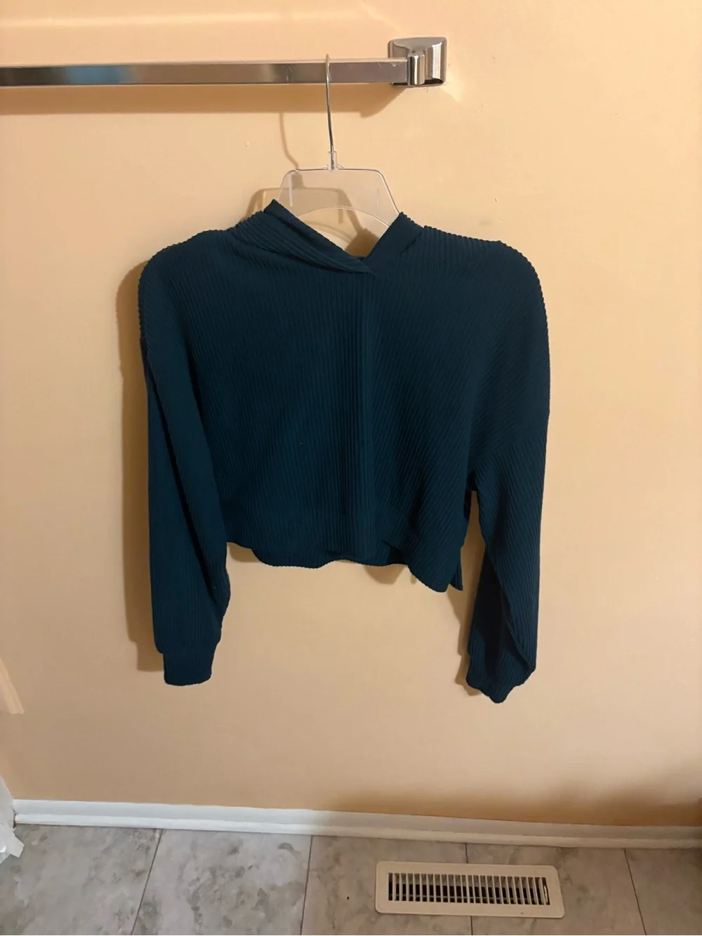 ALO Yoga | Tops | Alo Yoga Muse Hoodie In Midnight Green | Poshmark